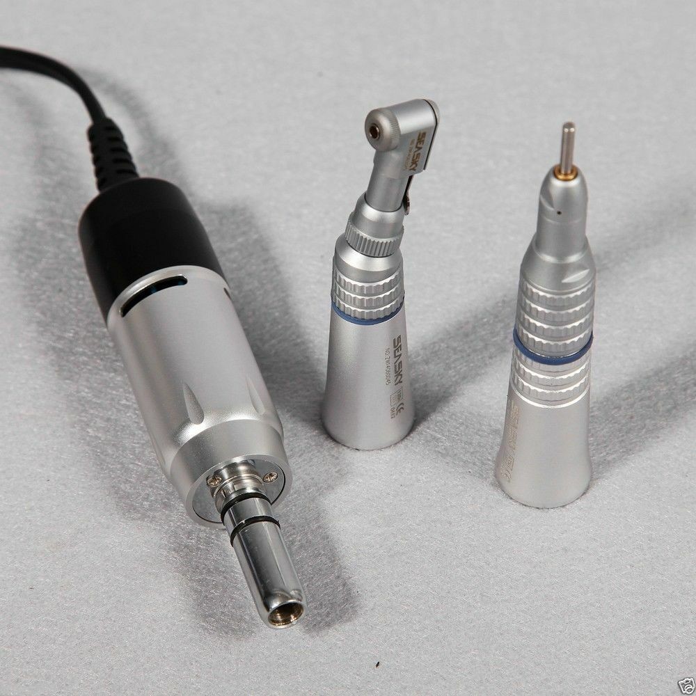 Jual Dental Electric Micro Motor Contra Angle Straight Nosecone Low ...