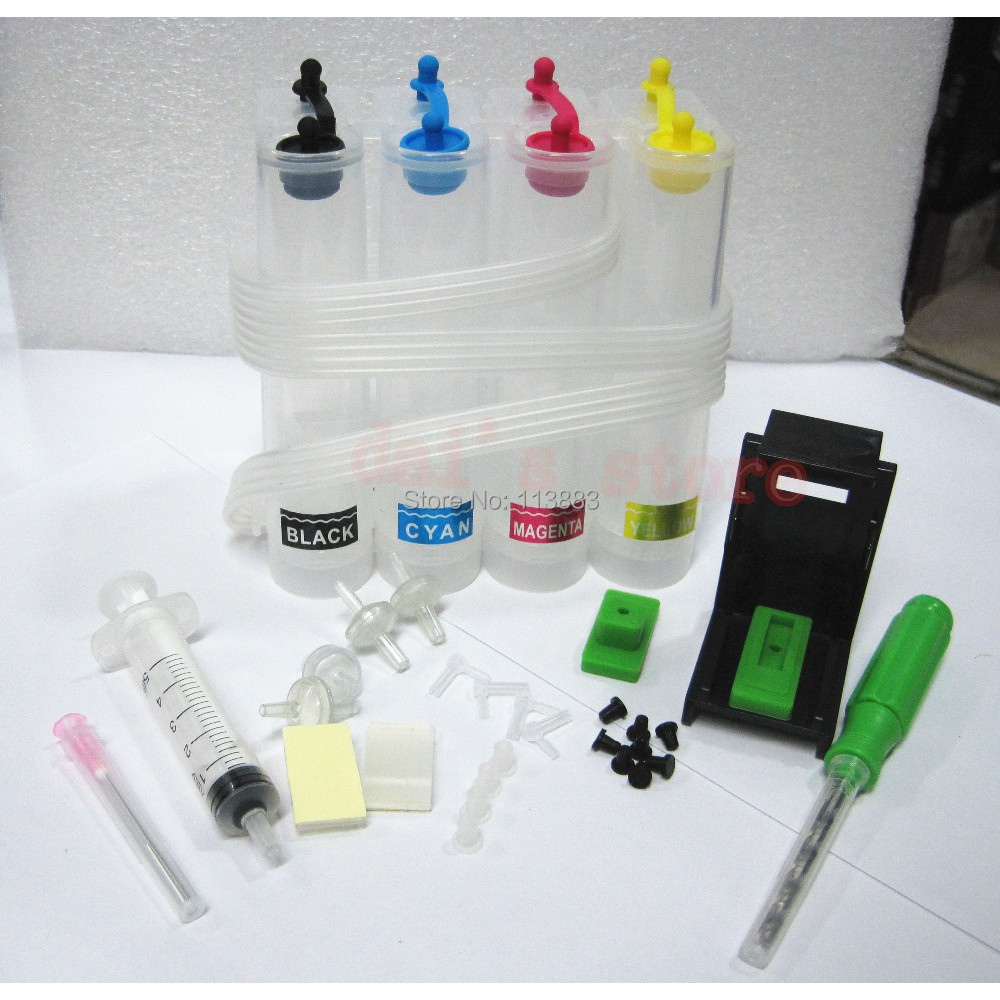 Jual Continuous Ink Supply System Universal 4Color CISS kit with ...