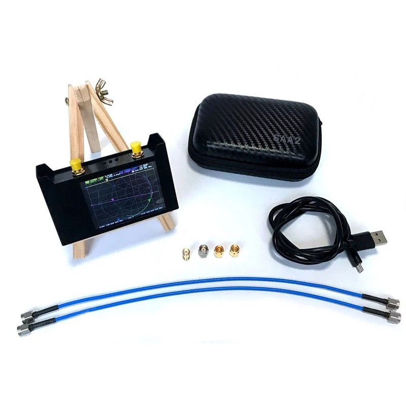 Jual Hugen 2.8 inch + Metal Case Vector Network Analyzer 50KHz~3GHz S-A ...