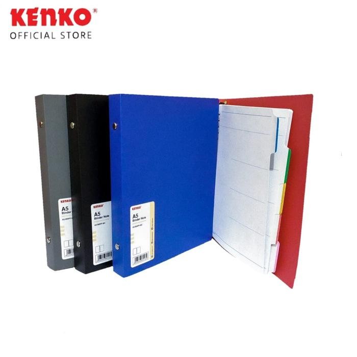 Jual KENKO BINDER NOTE A5-BNPP-BC ( BOLD COLOR ) KODE 584 | Shopee ...