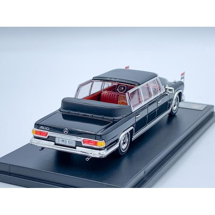 Jual Scale 64 Diecast Dcm 1966 Mercedes Benz 600 Pullman Black | Shopee Indonesia