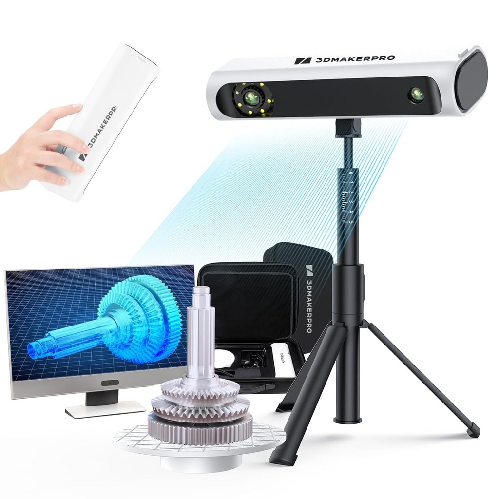Jual ⚠️ STOK TERBATAS! 3DMakerpro Lynx 3D Scanner, 0.1MM Accuracy & 10 ...
