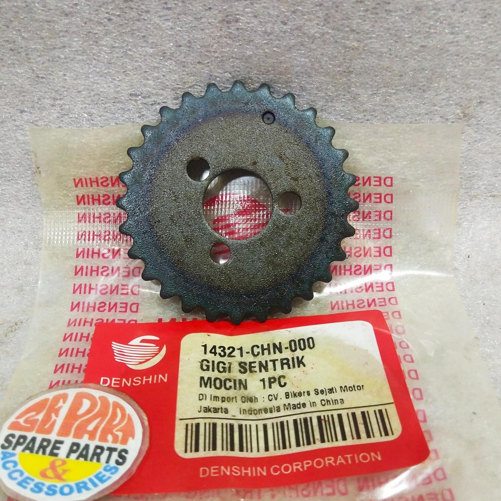 Jual Gigi sintrik Mocin model Supra jialing Tosa Hokaido 28T Gear ...