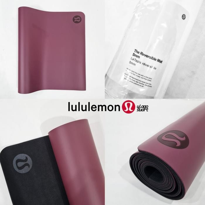 Jual THE REVERSIBLE MAT 5MM LULULEMON ATHLETICA SOLID YOGA MATRAS ALO ...