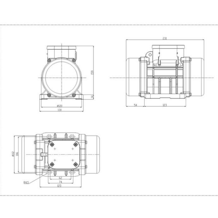 Jual Bisa E-Katalog! Motor Vibrator Brand Oli Mve 200/3 | Shopee Indonesia