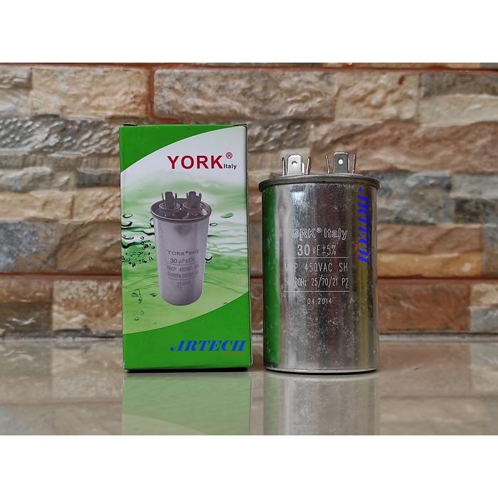 Jual YORK 30 UF - 450V KAPASITOR / CAPACITOR AC (CAPACITOR) | Shopee ...
