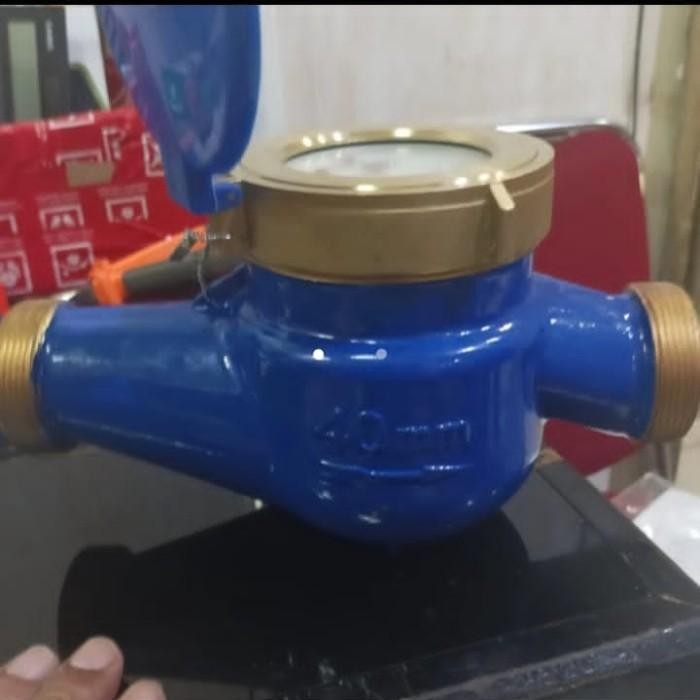 Jual Baru Water Meter Onda 2 Inch Dn50 Drat Brass Kuningan Meteran Air ...