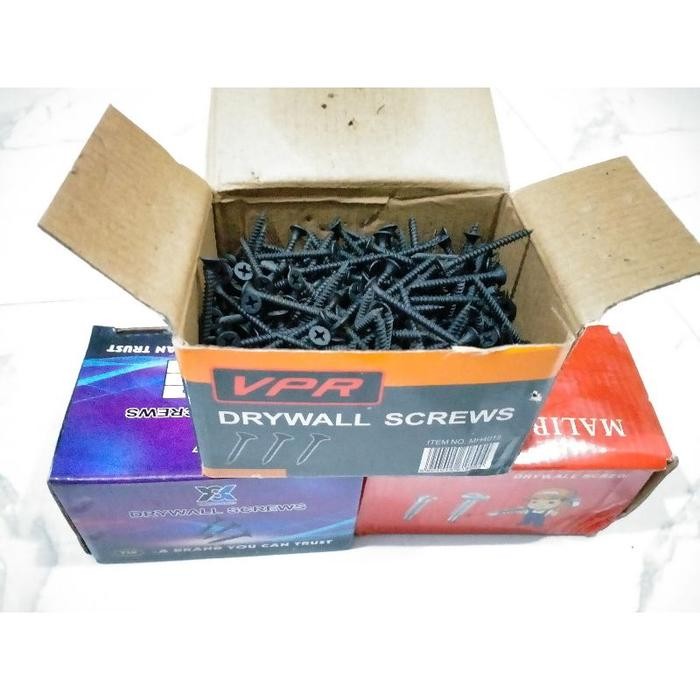 Jual Pilihan- Skrup Gipsun 1" Sekrup Gypsum 2,5Cm Dry Wall Sekrup 6 X 1 ...