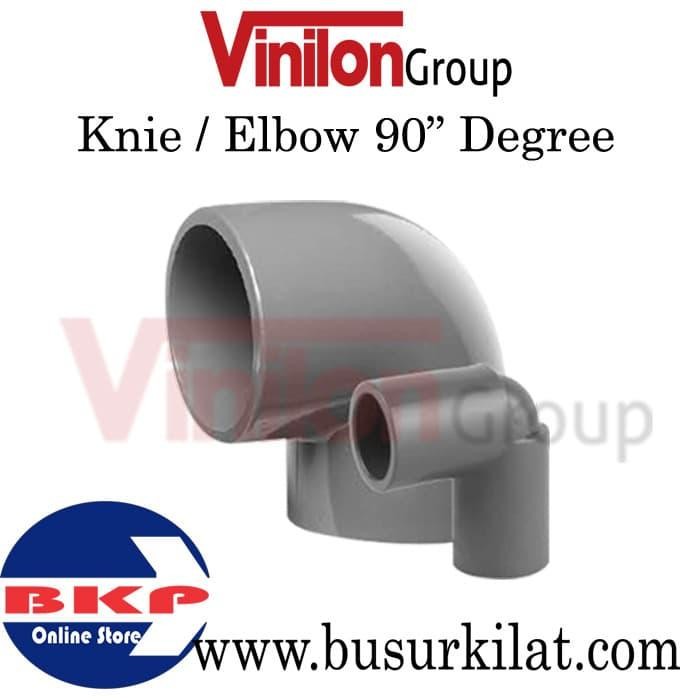 Jual ready KNIE / ELBOW PVC 90" VINILON (AW) UKURAN 3" INCH / SAMBUNGAN ...