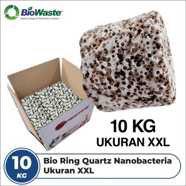 Jual BIO RING QUARTZ NANOBACTERIA UKURAN XXL RUMAH BAKTERI - BOX 10 KG ...
