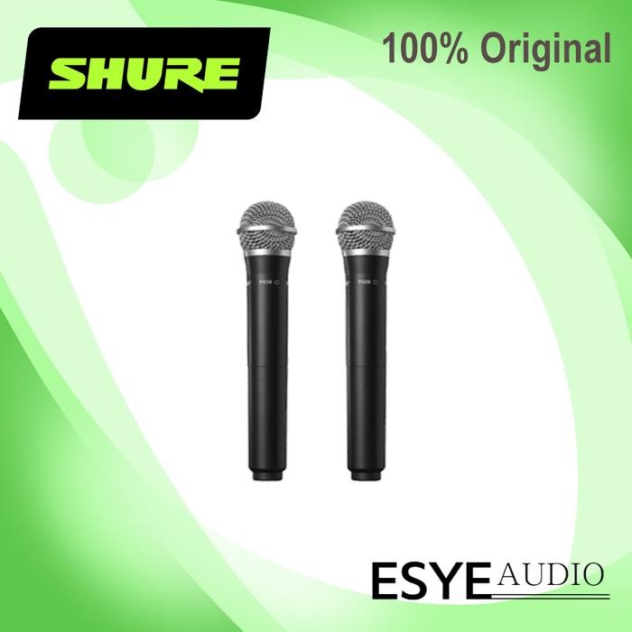 Jual Flash Sale SHURE SVX 288 PG 58 SVX288 PG58 Dual Vocal c Wireless ...