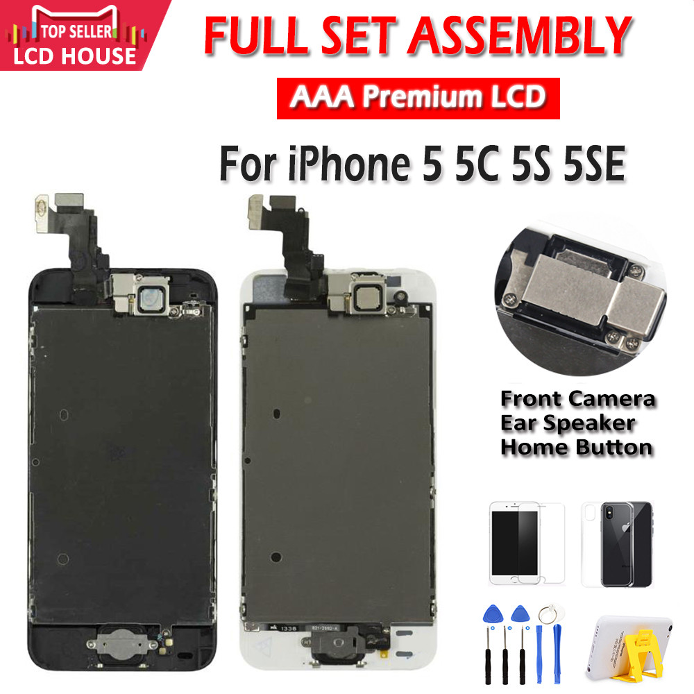 Jual Full Set LCD Display For iPhone 5 5S 5C SE LCD Screen Completo ...