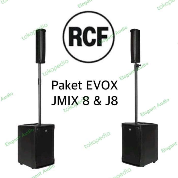 Jual Active Speaker Array Rcf Evox Jx8 + J8 Rcf Evox Jx 8 + J8 (Pair ...