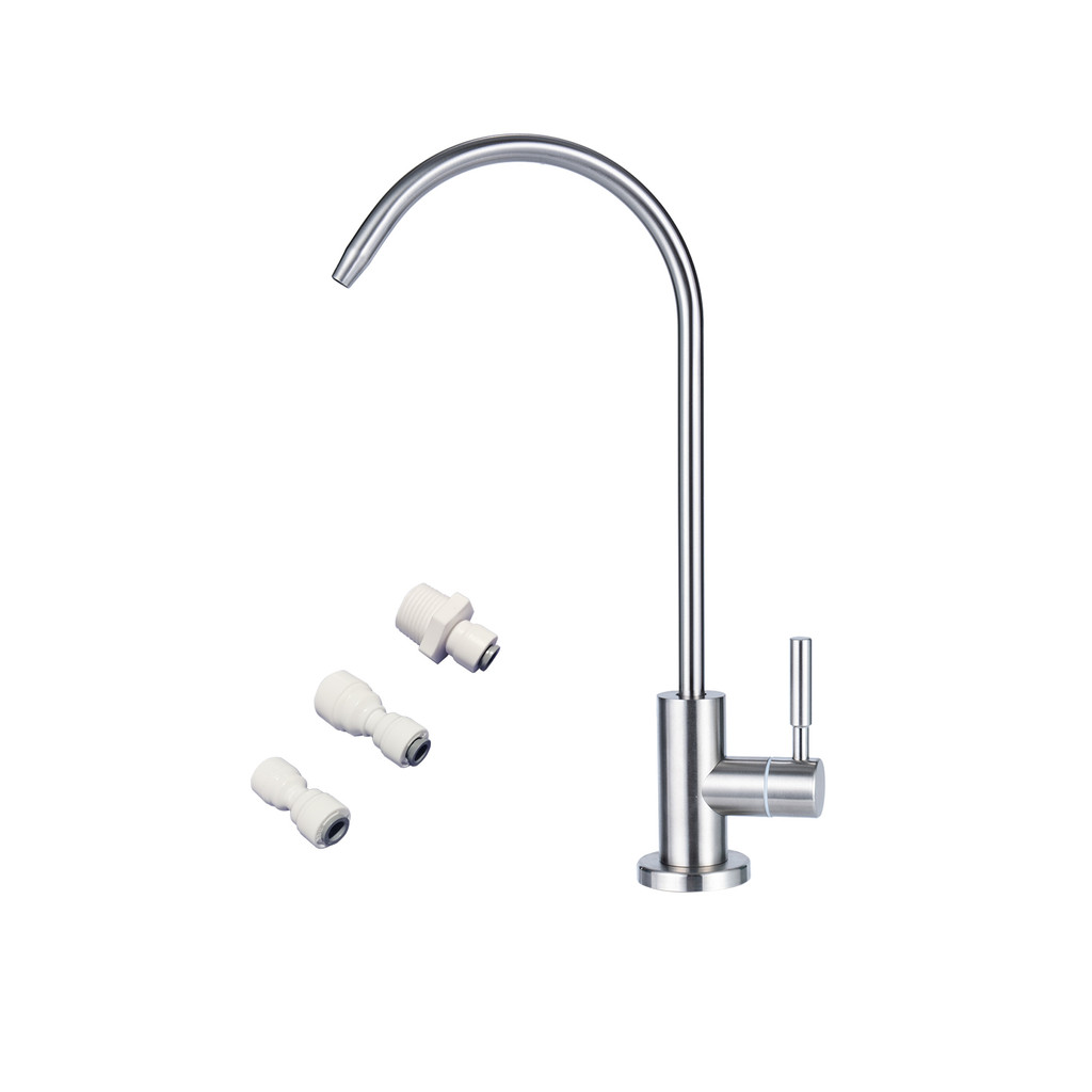 Jual Reverse Osmosis Ro Undersink Drinking Water Filter Tap Faucet 1/4 ...