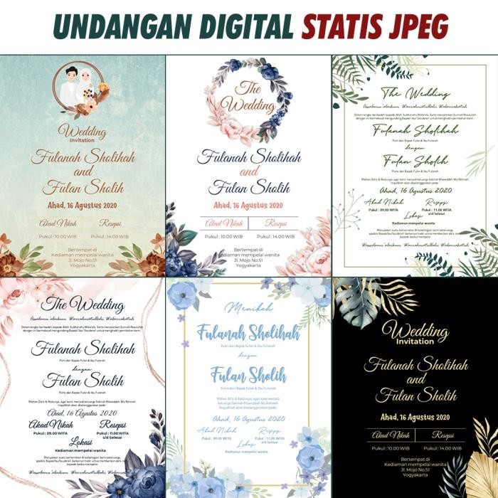 Jual (Allthebest) Template Undangan Pernikahan Digital PPT | Shopee ...