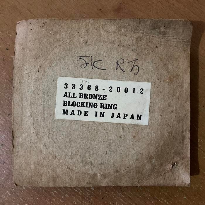 Jual Ring Synchronizer Synchromesh 33368-20012 Aisin Original Made In ...