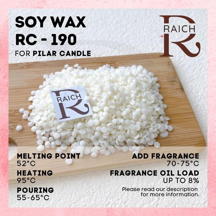 Jual 10KG Raw Soy Wax Pillar Pellet Wax Bahan Scented Candle Lilin ...