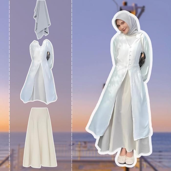 Jual Outfit Lebaran 2025 Setelan Tunik dan Rok cocok buat Hari Raya ...