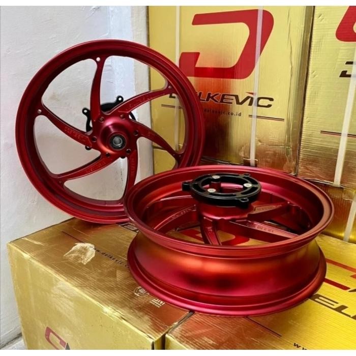 Jual VELG PELEK VELEK DELKEVIC SIX STAR ALL NEW YAMAHA NMAX 155 / AEROX 155 VELG NMAX VELG AEROX ...