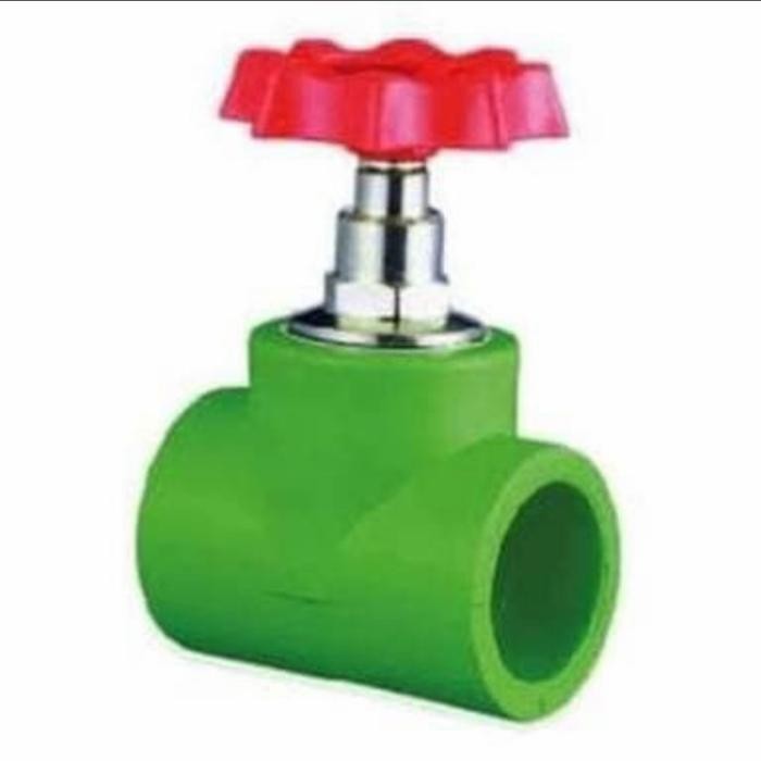 Jual Gate Valve PPR 1 inch Stop Valve PPR 32mm Stop Kran Valve PPR 32 ...