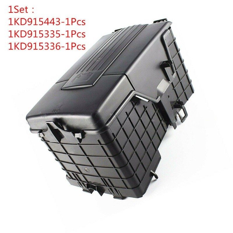 Jual New Battery Cover Dust Cover Protection Box Set For VW CC Passat ...