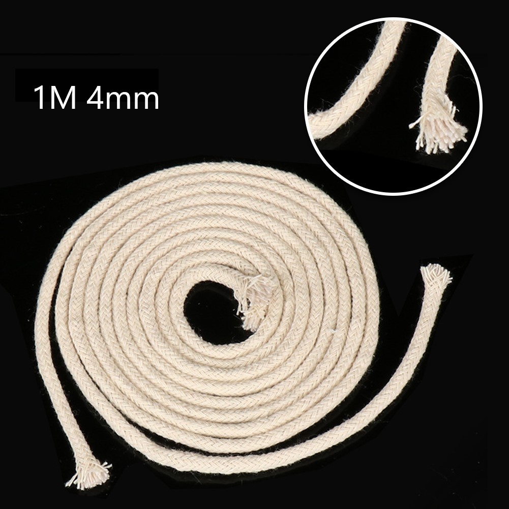 Jual 1M 4mm Long Cotton Core Burner Alcohol Rope Candle Burner DIY For ...