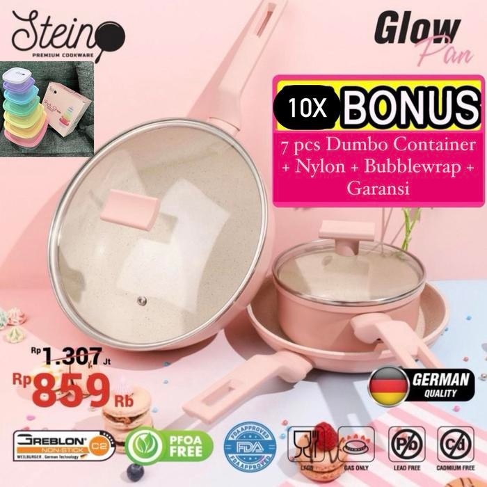 Jual Stein Steincookware Glow Pan Original Komplit | Shopee Indonesia