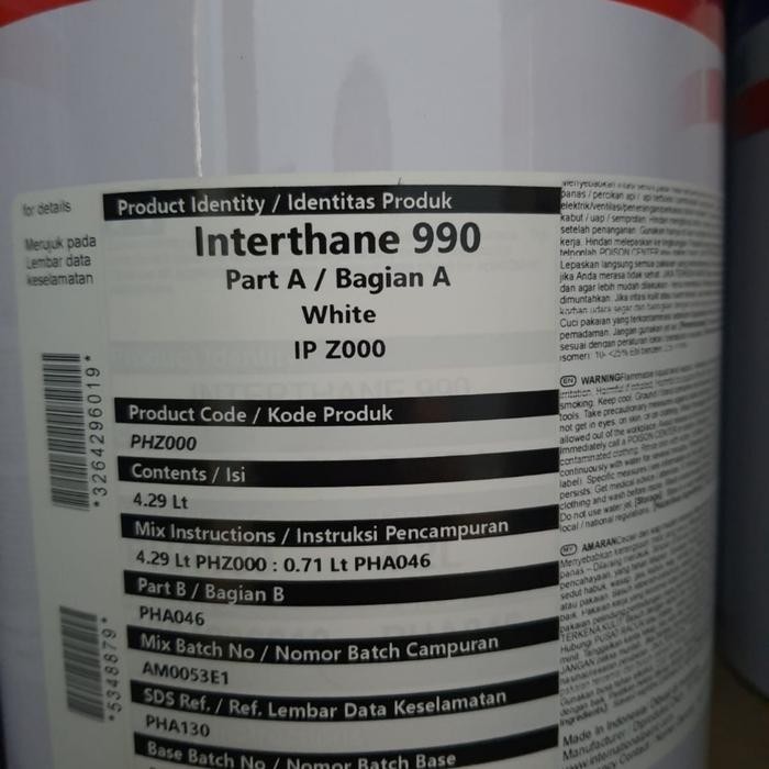 Jual Interthane 990 - PHZ000 (White) | Shopee Indonesia