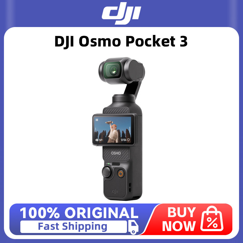 Jual IMPORT DJI Osmo Pocket 3 Pocket-Sized New 1-Inch CMOS &4K/120fps 2-Inch Rotatable Screen ...