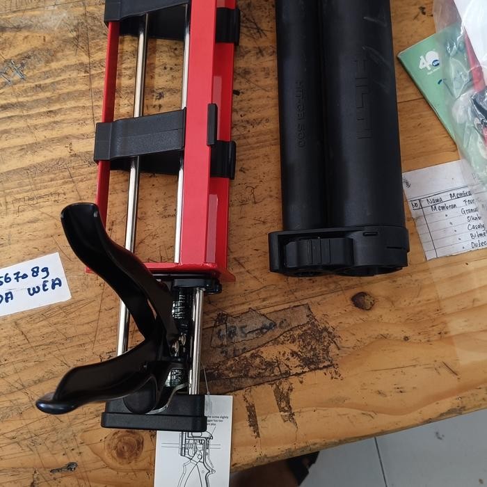 Jual Promo!! Gun Chemical Anchor Hilti / Tembakan Lem Angkur Hilti Re ...