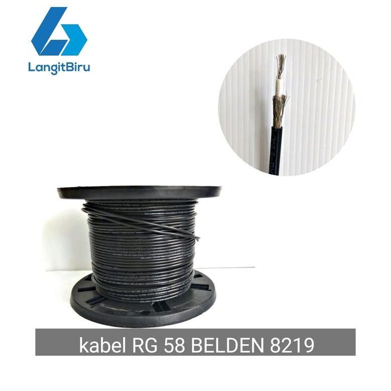 Jual Kabel Rg-58 Belden 8219 (1 Roll) | Shopee Indonesia