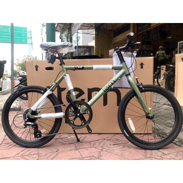 Jual TERN CREST [22 INCH] SEPEDA CLASSIC JAPANESE MINIVELO 8 SPEED ...