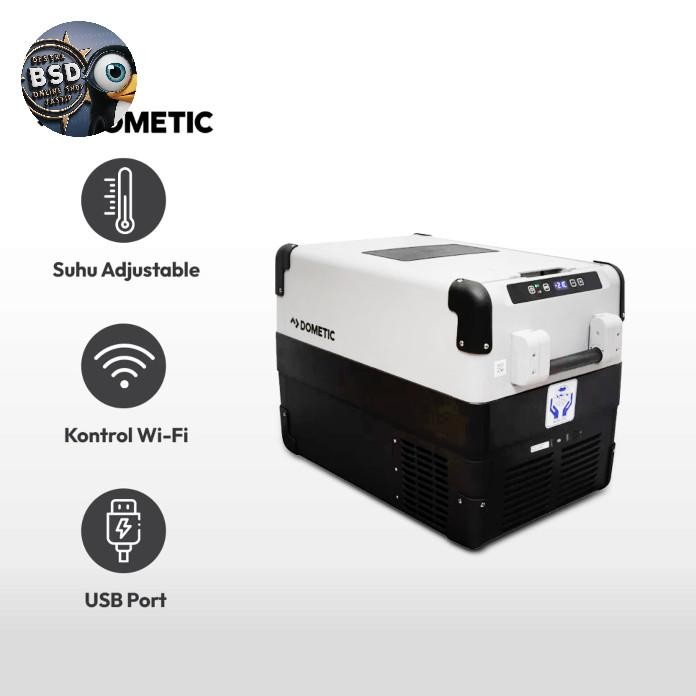 Jual Dometic Electric Cooler Box Vaccine 38 Liter AC/DC Cool Box Vaksin ...