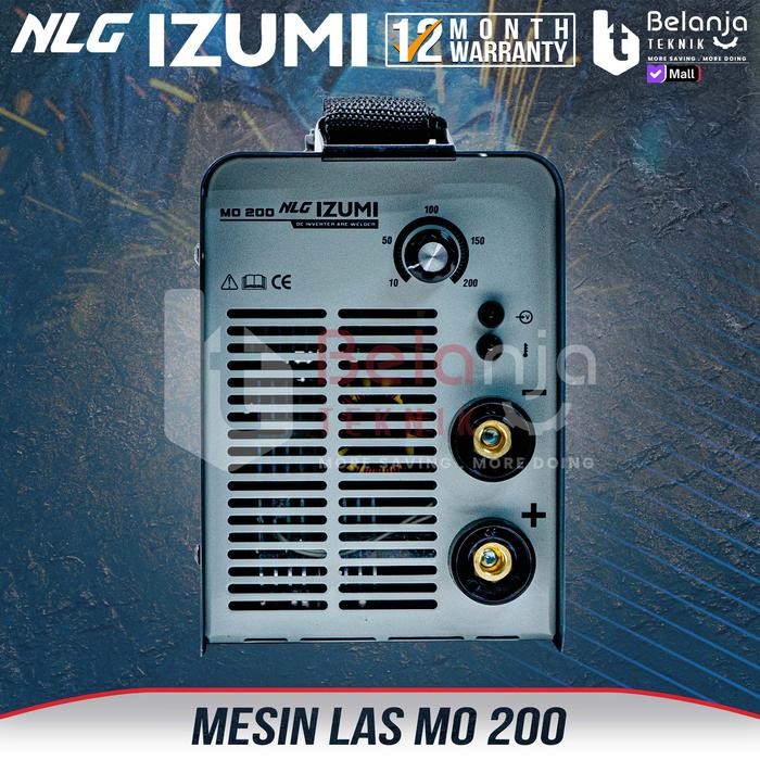 Jual NLG Mesin Travo Las IZUMI MO 200 A Inverter Potable Trafo 200A ...