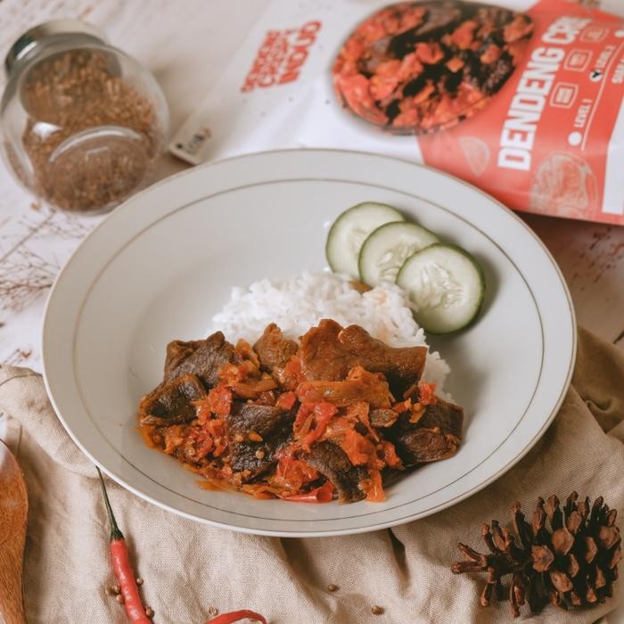 Jual Gdh Dendeng Crispy Indud 125 Gram | Shopee Indonesia