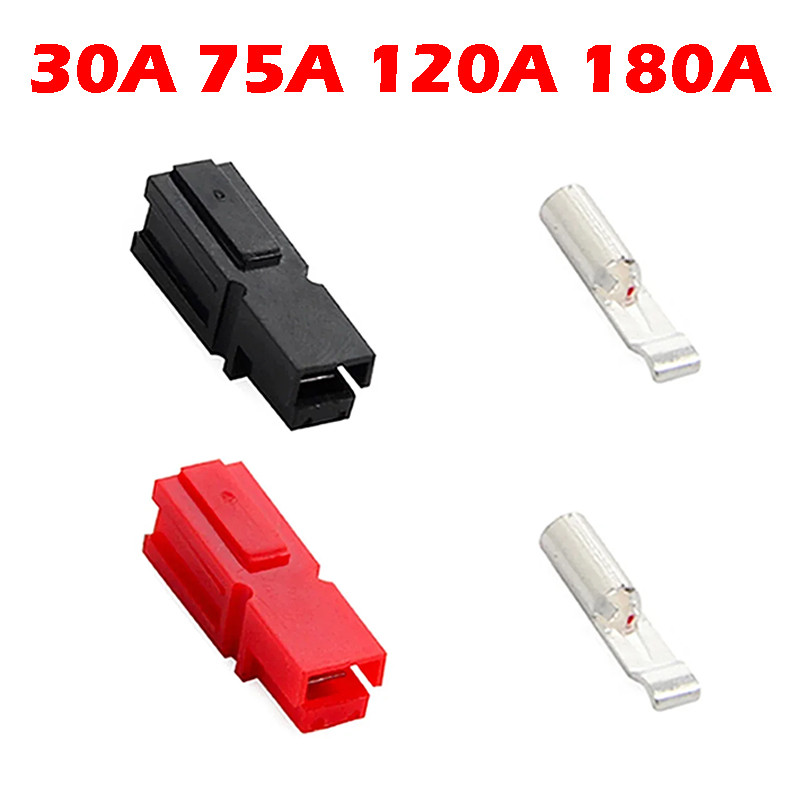 Jual IMPORT 10/50/100/500 Pcs Anderson Type Single Pole SB30 30A Plug ...