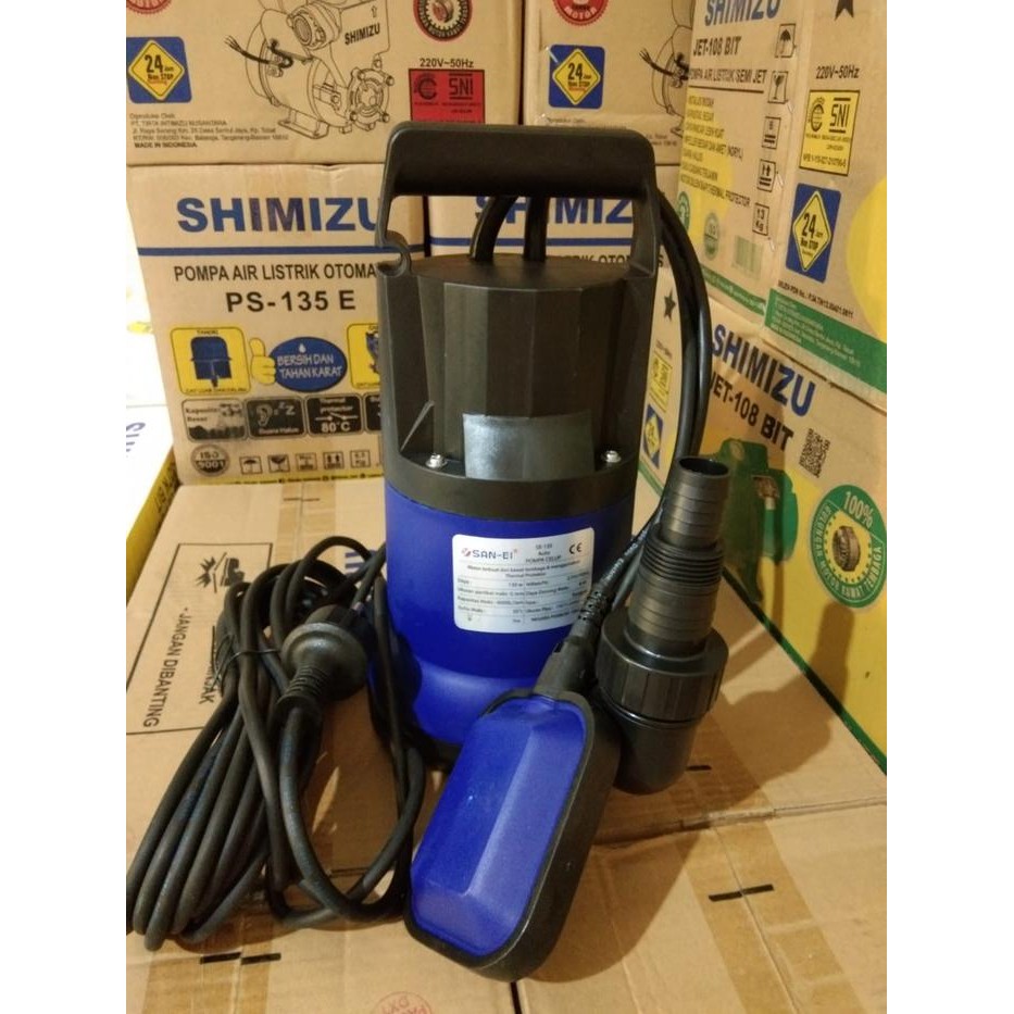 Jual POMPA CELUP SAN EI 132 AUTO /POMPA AIR 135 OTOMATIS | Shopee Indonesia