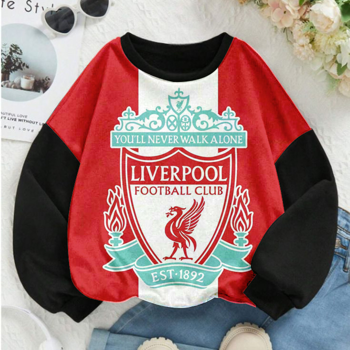 Jual Jaket Sweater Liverpool Film Animasi Kartun Super Hero S2 Crewneck ...