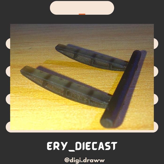 Jual strut bar miniatur bus skala 87 , 50 , 43, & 20 bahan resin ...