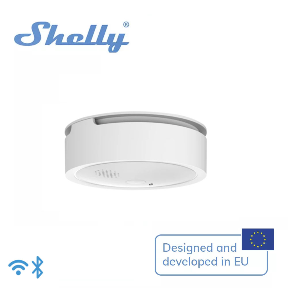 Jual Shelly Plus Smoke Alarm Wi-Fi Smart Photoelectric Smoke Alarm ...
