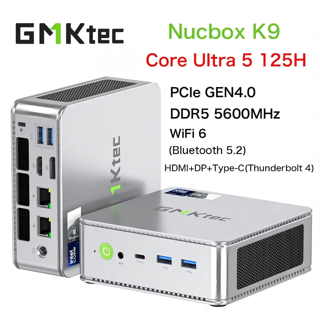 Jual GMKtec K9 Core Ultra 5 125H Mini PC Windows 11 DDR5 5600Mhz 32G 1T ...