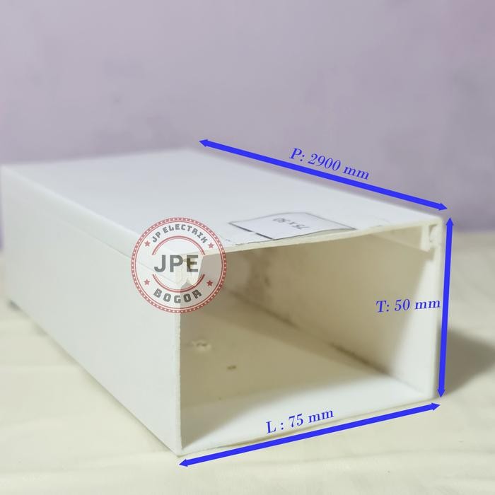 Jual Kabel Duct/Protector/Wiring Duct Ukuran 75x50 mm Panjang 2900mm ...