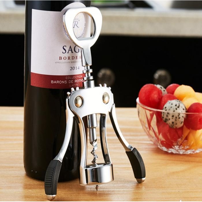 Jual Pembuka Botol Wine Wine Opener Bukaan Botol Mudah | Shopee Indonesia