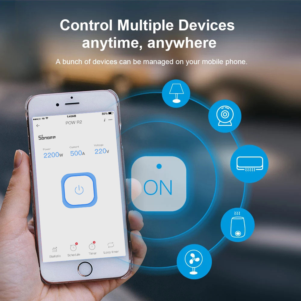 Jual SONOFF S31/S31 Lite 15A US Wi-Fi Smart Plug Wireless Switch ...