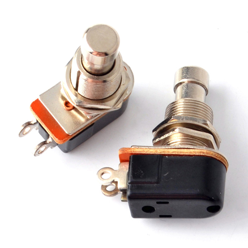 Jual Momentary SPST Soft Touch Push Button Stomp Foot Pedal Switch ...