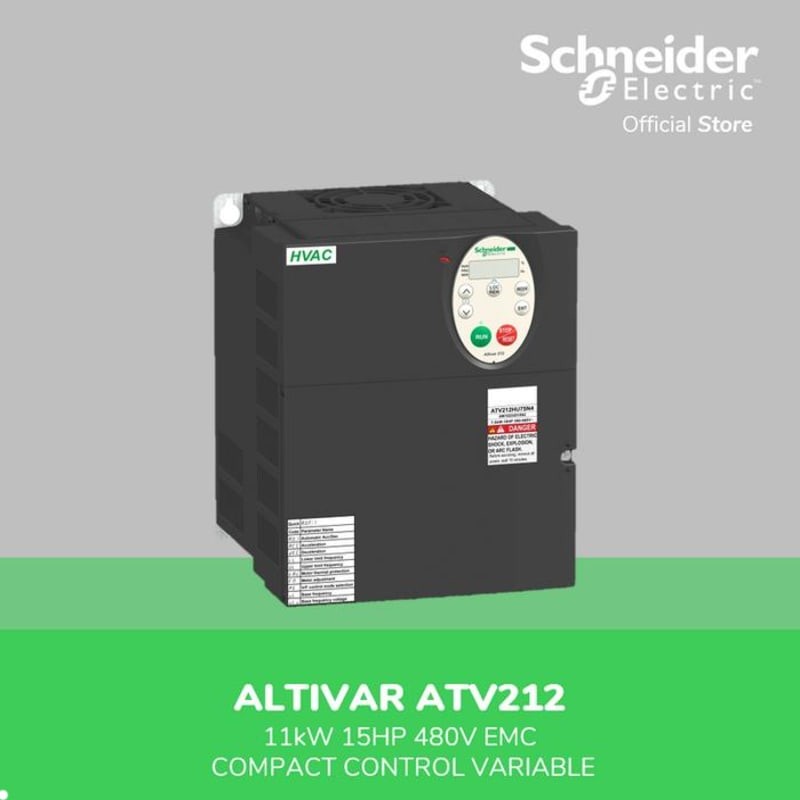 Jual Schneider Electric ATV212 VSD Inverter 11kW 15HP - ATV212HD11N4 ...