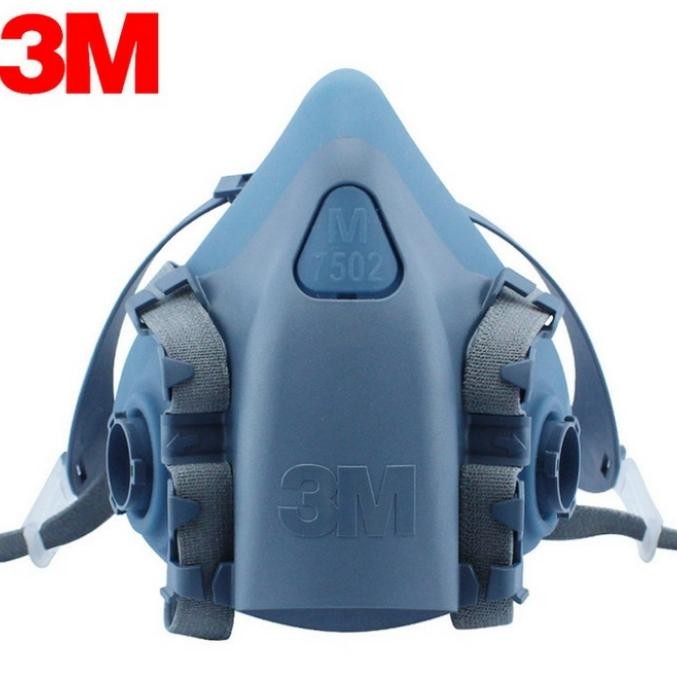 Jual 3M Masker Kimia Half Facepiece Reusable Respirator 7502 | Shopee ...