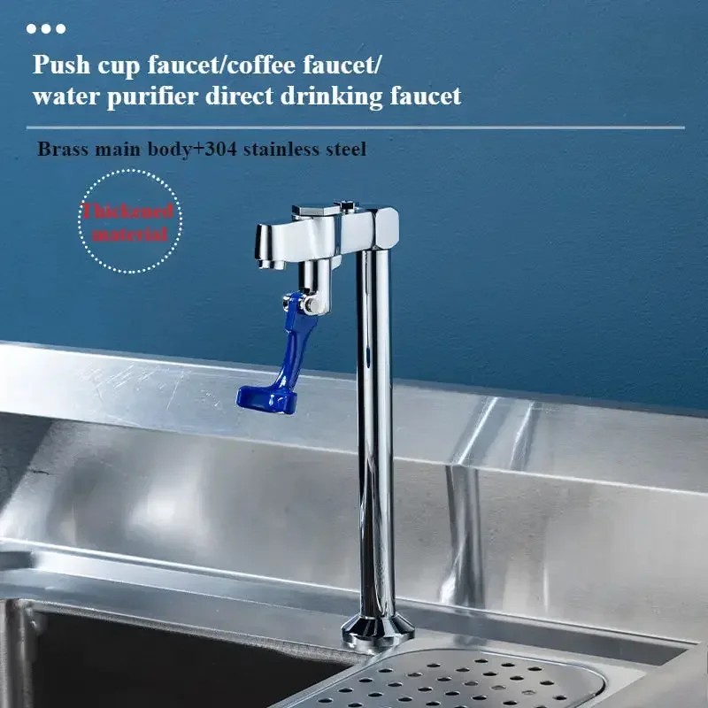 Jual 304 Stainless Steel Pour-over Coffee Bar Pushing Cup Water ...