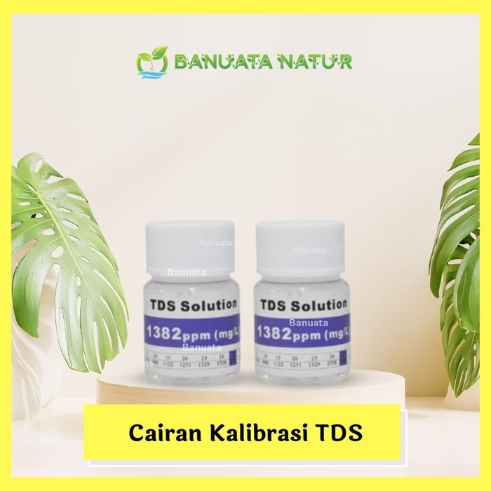 Jual TDS Meter Calibration Liquid - Cairan kalibrasi TDS Solution | Shopee Indonesia