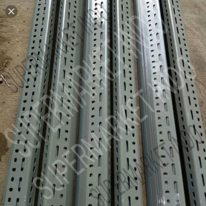 Jual 2E7A Besi Rak Siku Lubang 4X6 4M Rack Siku Lobang 4 X 6 4 Meter ...